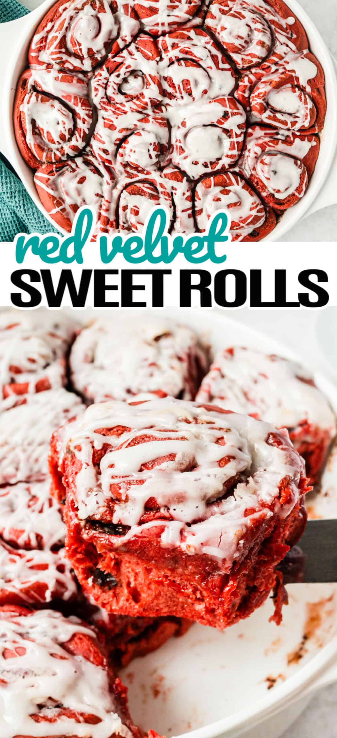 Red Velvet Sweet Rolls ⋆ Real Housemoms