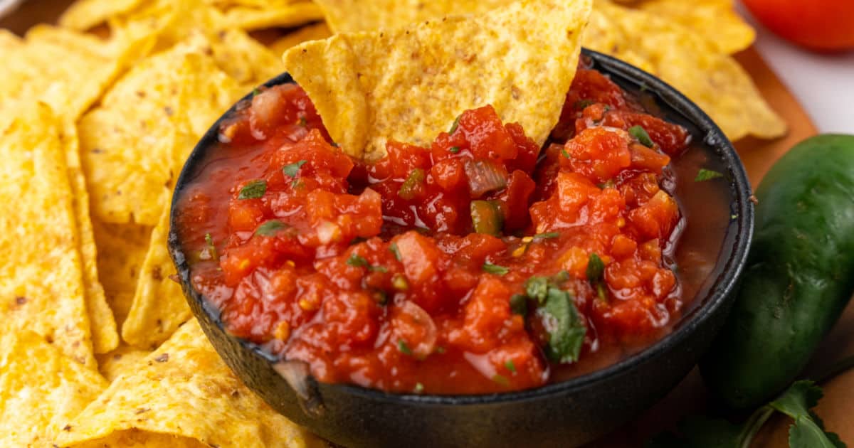 Restaurant Style Salsa ⋆ Real Housemoms