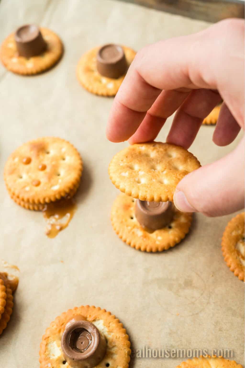 Rolo Stuffed Ritz Crackers ⋆ Real Housemoms