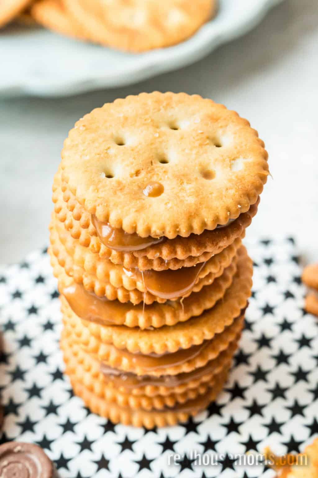 Rolo Stuffed Ritz Crackers ⋆ Real Housemoms