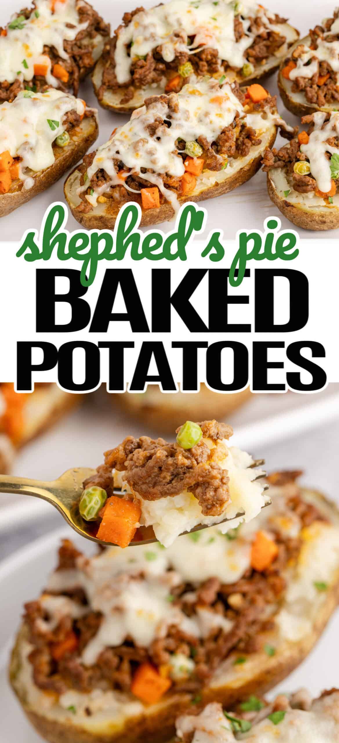 Shepherd's Pie Baked Potatoes ⋆ Real Housemoms