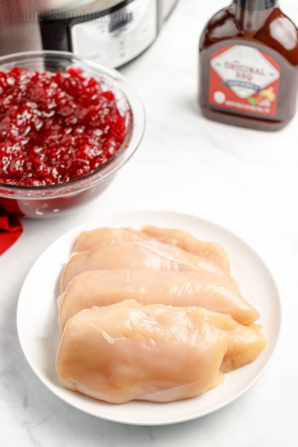 Slow Cooker Cranberry Chicken ⋆ Real Housemoms