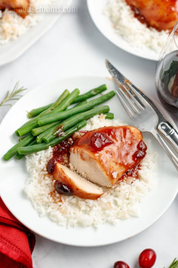 Slow Cooker Cranberry Chicken ⋆ Real Housemoms
