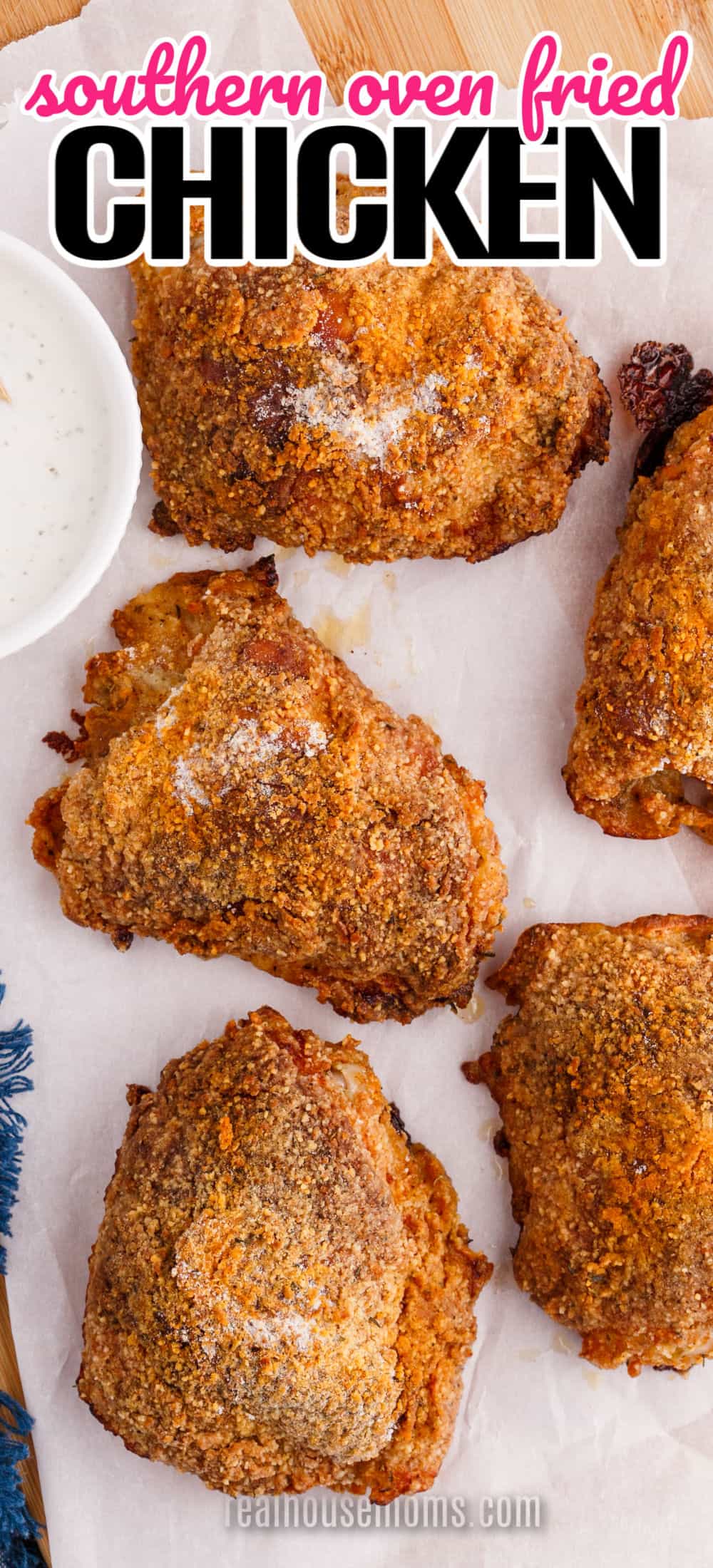 Southern Oven Fried Chicken ⋆ Real Housemoms