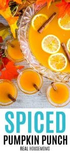 Spiced Pumpkin Punch ⋆ Real Housemoms