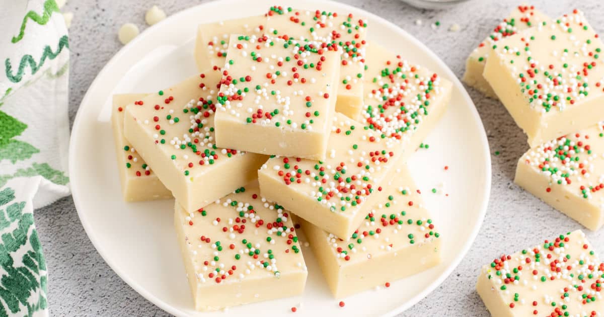 Sugar Cookie Fudge ⋆ Real Housemoms