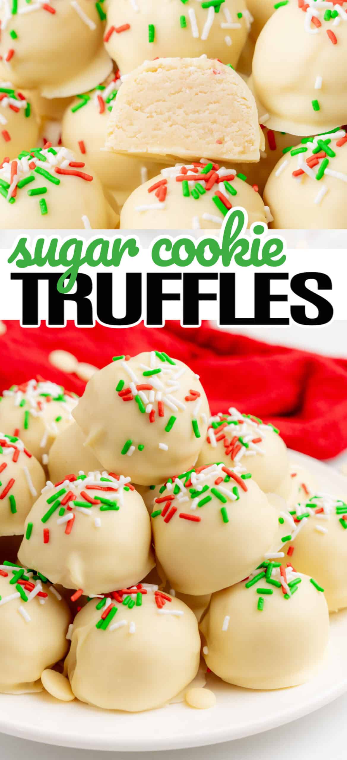 Sugar Cookie Truffles ⋆ Real Housemoms