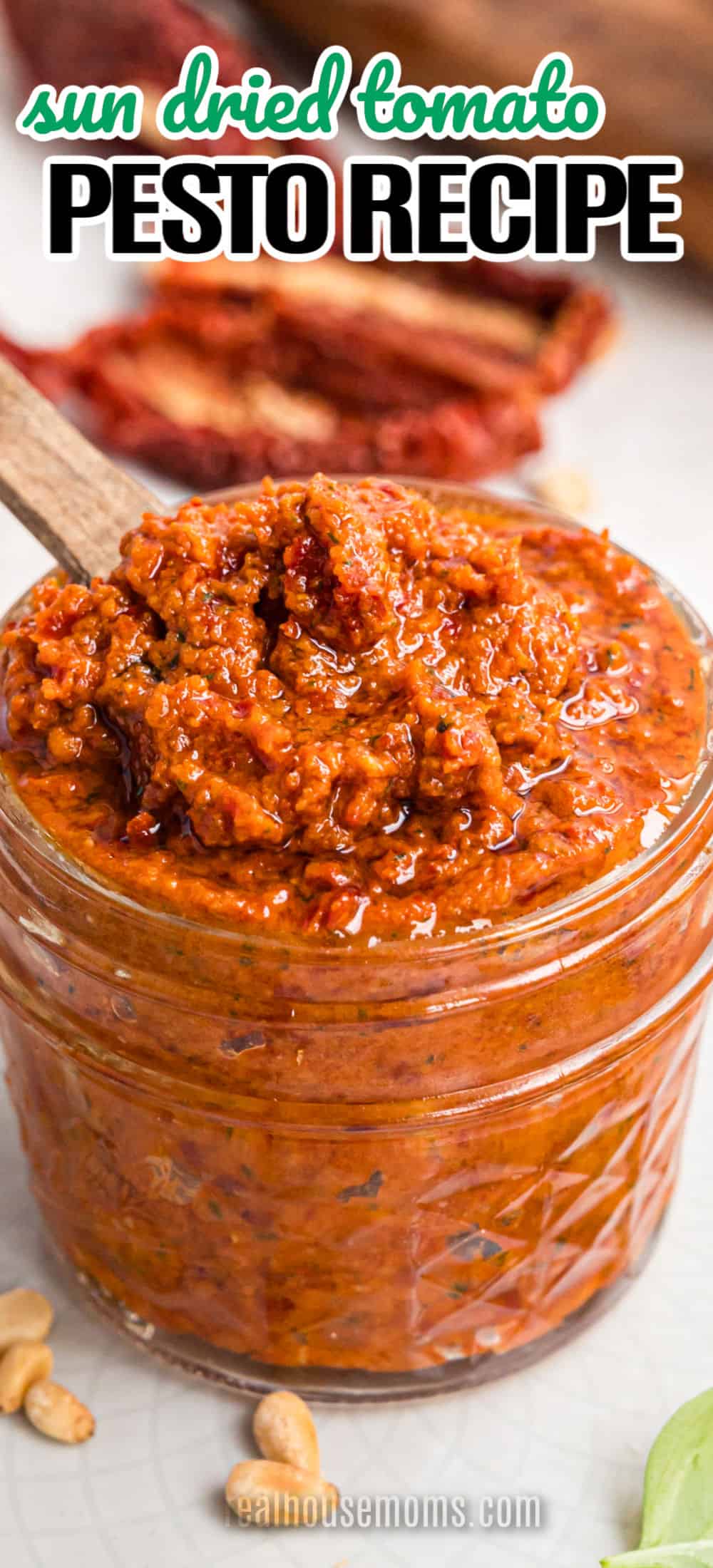 Sun Dried Tomato Pesto ⋆ Real Housemoms