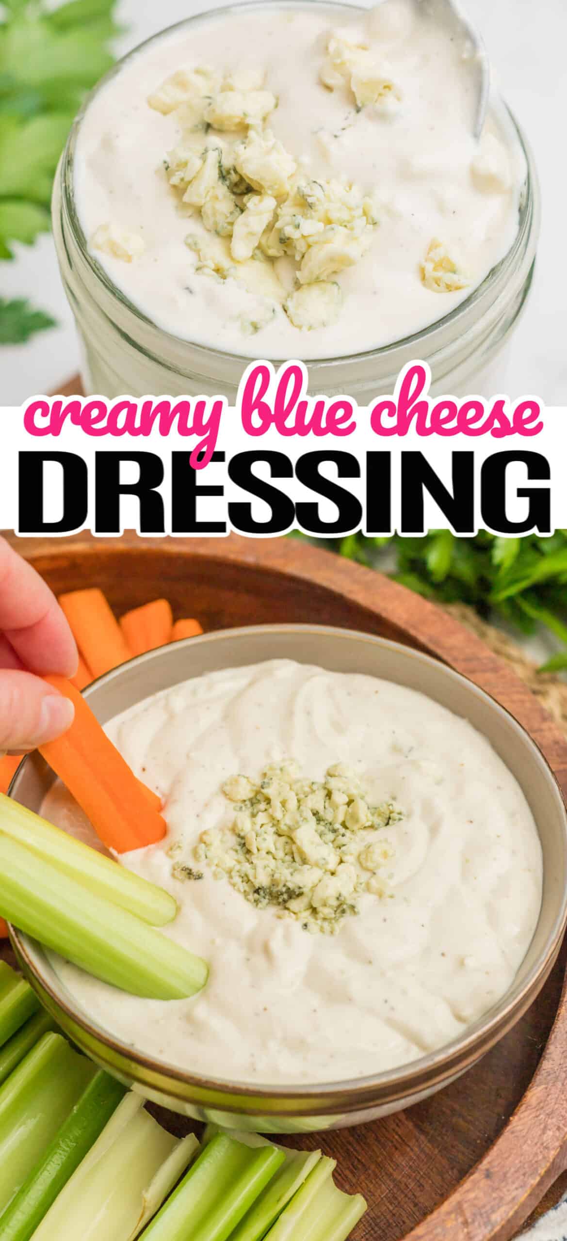 Super Thick & Creamy Blue Cheese Dressing ⋆ Real Housemoms
