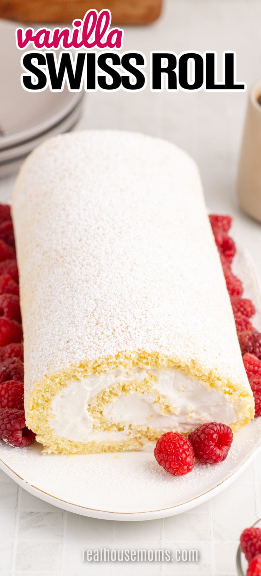Vanilla Swiss Roll ⋆ Real Housemoms