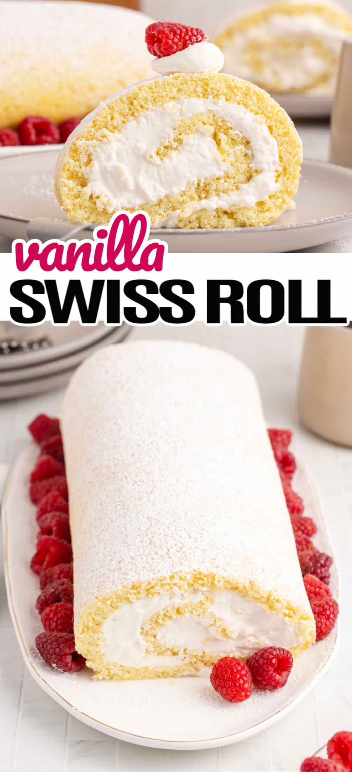 Vanilla Swiss Roll ⋆ Real Housemoms