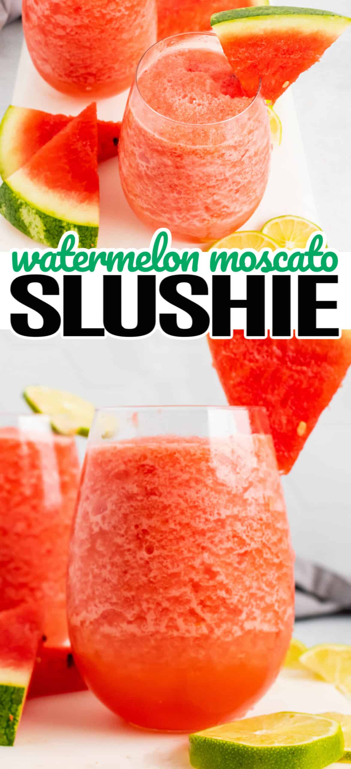 Watermelon Moscato Wine Slushie ⋆ Real Housemoms