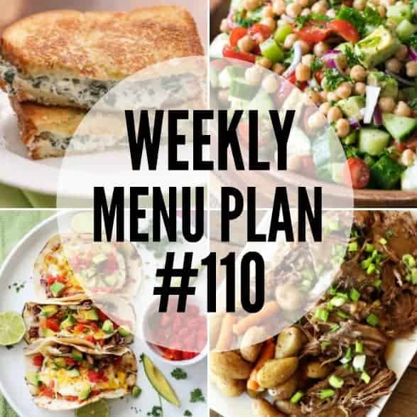 Weekly Menu Plan #110 ⋆ Real Housemoms