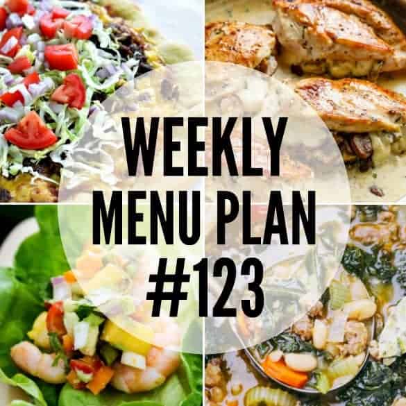 Weekly Menu Plan #123 ⋆ Real Housemoms