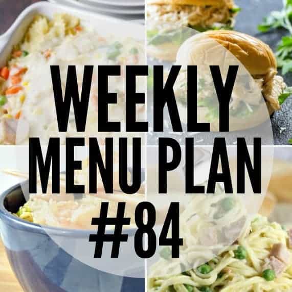 Weekly Menu Plan #84 ⋆ Real Housemoms