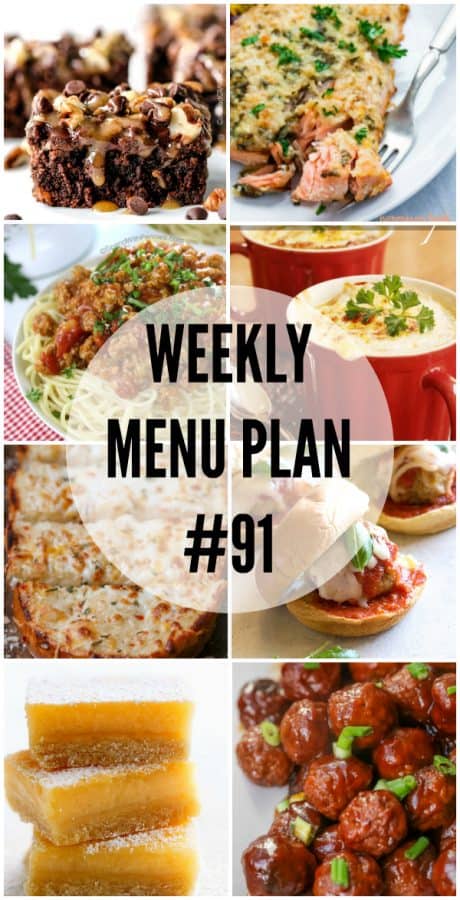 Weekly Menu Plan #91 ⋆ Real Housemoms