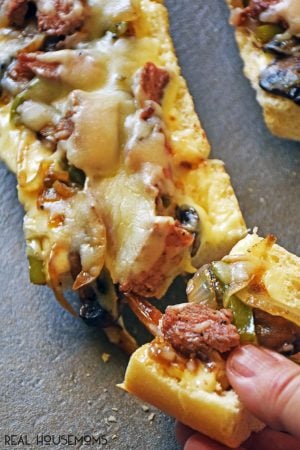 Philly Cheese Steak Bread ⋆ Real Housemoms