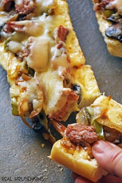 Philly Cheese Steak Bread ⋆ Real Housemoms