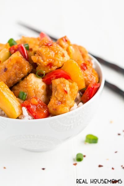 Slow Cooker Thai Sweet Chili Chicken ⋆ Real Housemoms